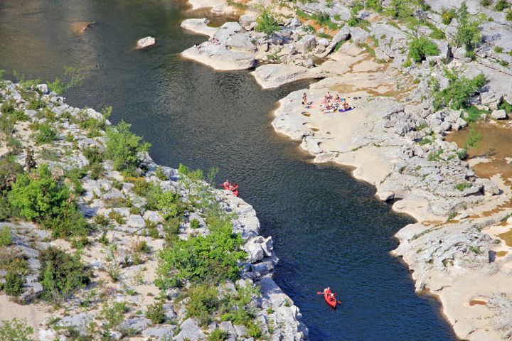 Photos and Images of the Gorges de l'Ardèche River in France