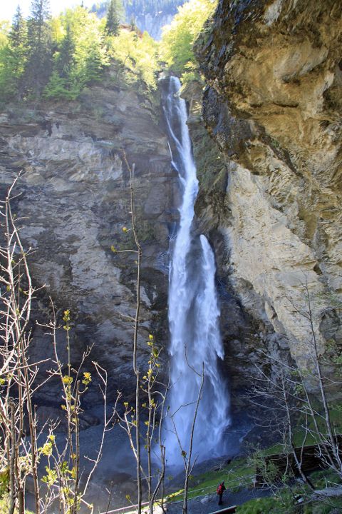 Visit the Reichenbach Waterfalls near Meiringen in Switzerland