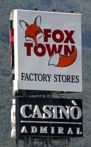 Save at Foxtown Factory Outlet Stores in Switzerland near Lugano and Milan