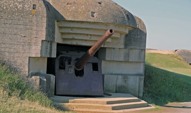 Visit the German Battery at Longues-sur-Mer in Normandy