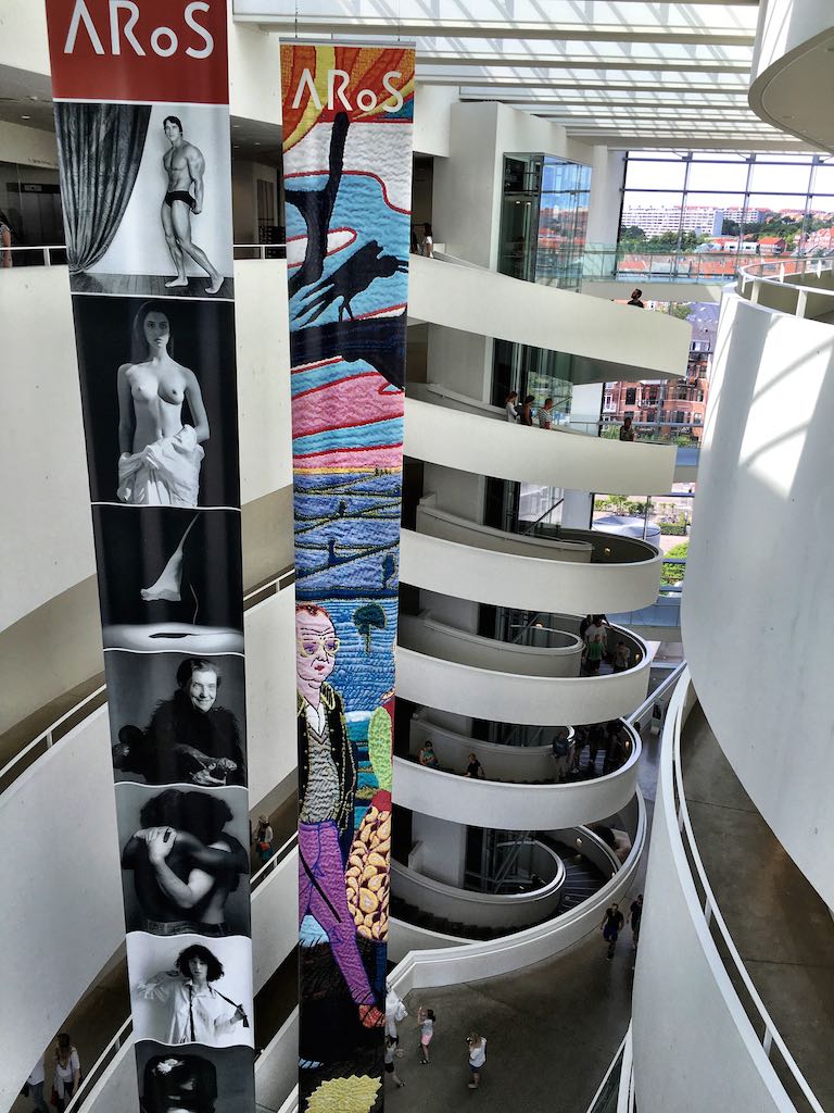 Visit the ARoS Aarhus Art Museum in Denmark
