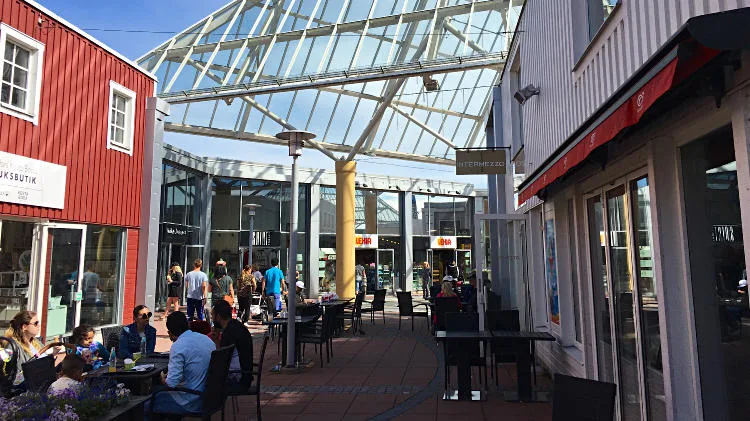 Save at the Hede Fashion Outlet Factory Mall near Gothenburg, Sweden