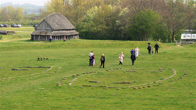 Visit the Viking Trelleborg Fortress in Denmark