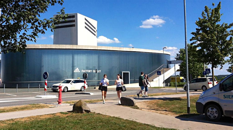 Save at the Adidas Factory Outlet Stores at Herzogenaurach in Germany