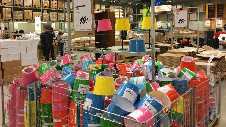 Save at the Ikea Fynd Factory Outlet Store in Älmhult