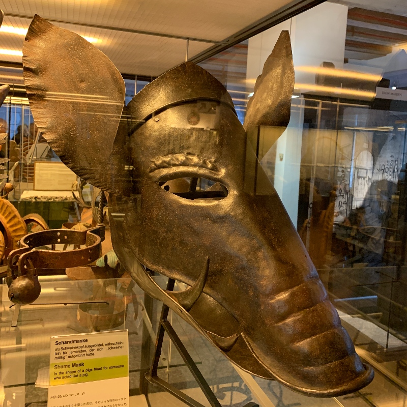 Visit the Medieval Crime or Torture Museum in Rothenburg ob der Tauber