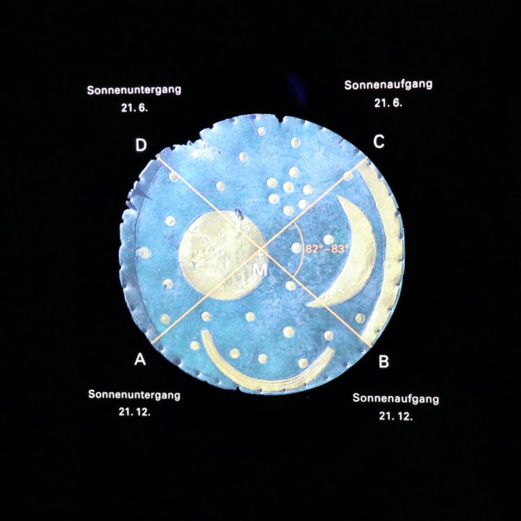 See the Nebra Sky Disc (Himmelscheibe von Nebra) in Halle, Germany