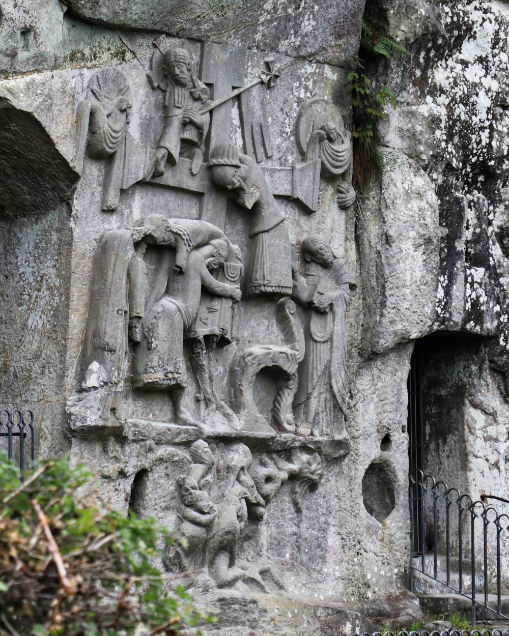 Visit the Externsteine Sandstone Rocks in the Teutoburg Forest in Germany