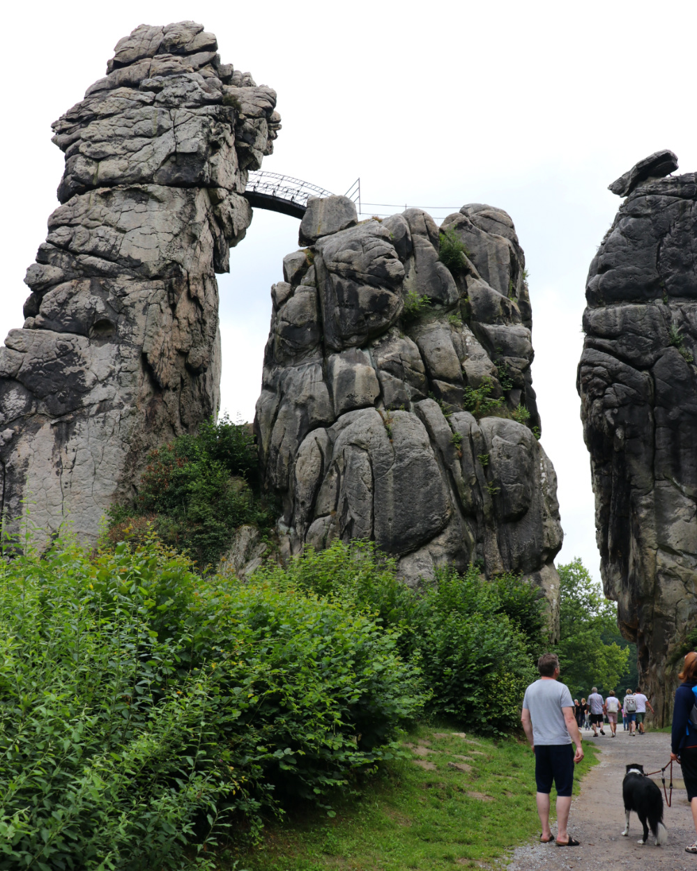 Visit the Externsteine Sandstone Rocks in the Teutoburg Forest in Germany