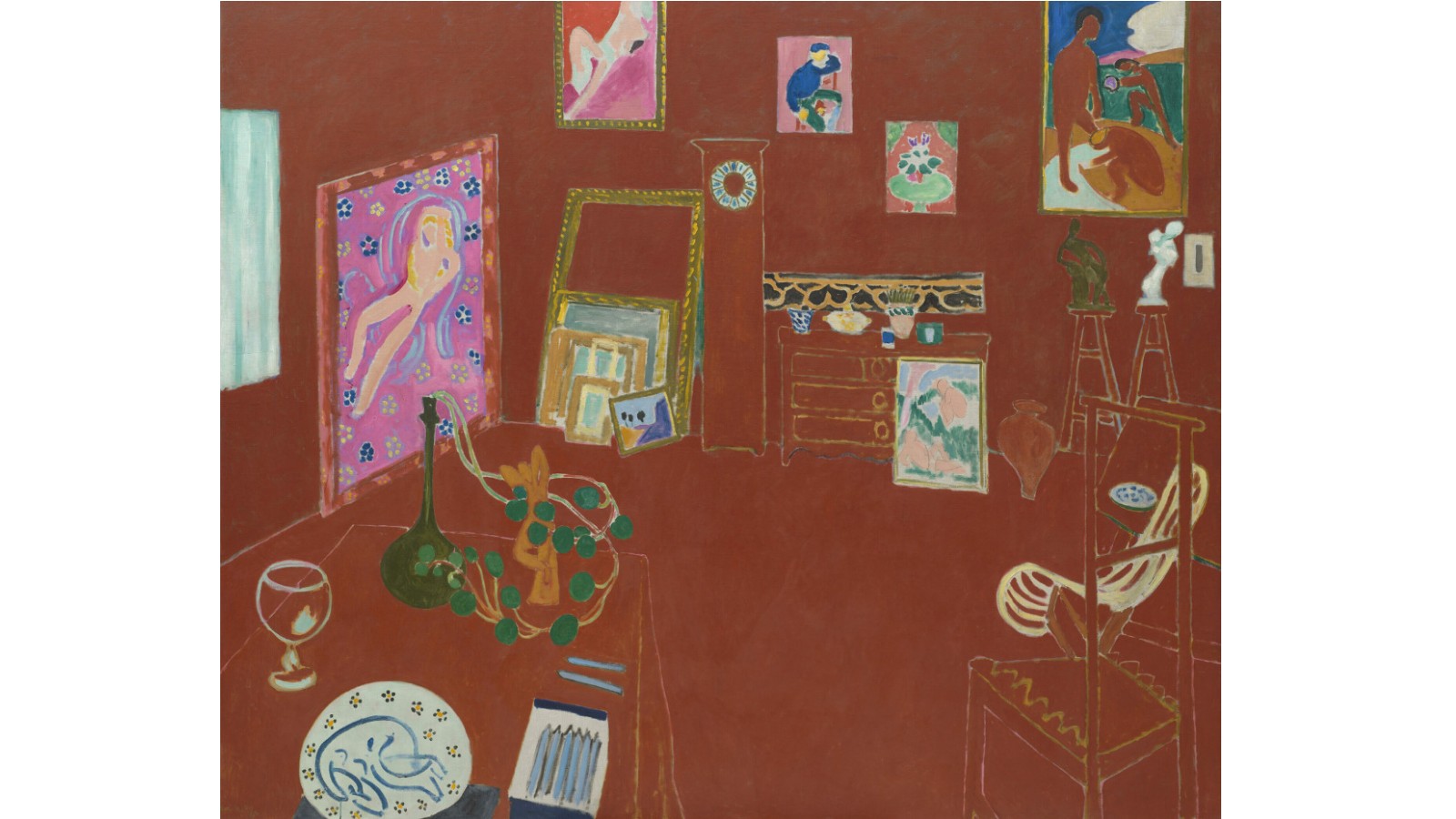 Henri Matisse - The Red Studio Exhibition in MoMA and SMK in 2022