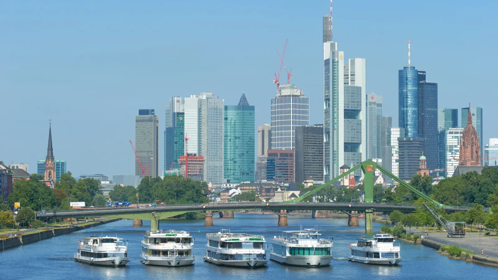 Day Trip Rhine and Main River Boat Cruises from Frankfurt in Germany