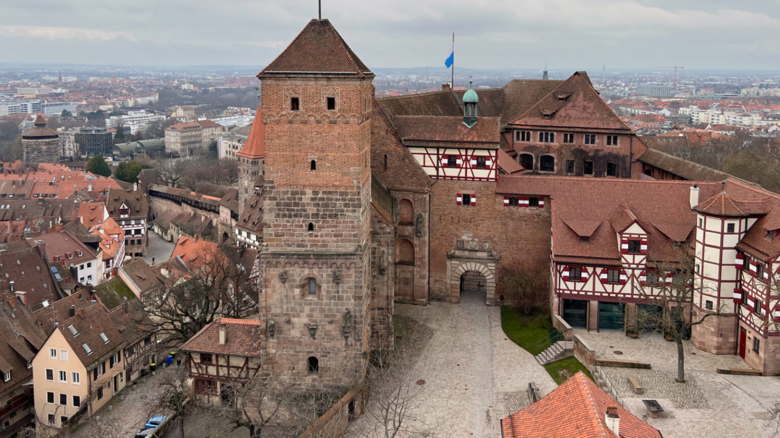 Visit the Kaiserburg Nürnberg Imperial Castle in Nuremberg, Germany