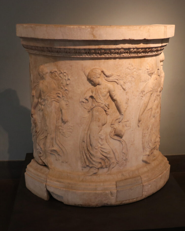 See Sculptures and Mosaics from Antiquity in Palazzo Massimo in Rome