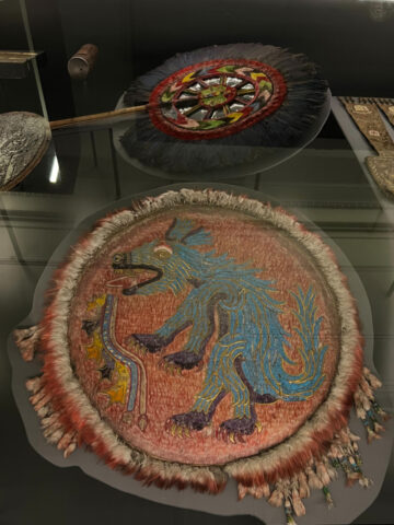 See Moctezuma's Feather Headdress from Mexico in the Weltmuseum Vienna