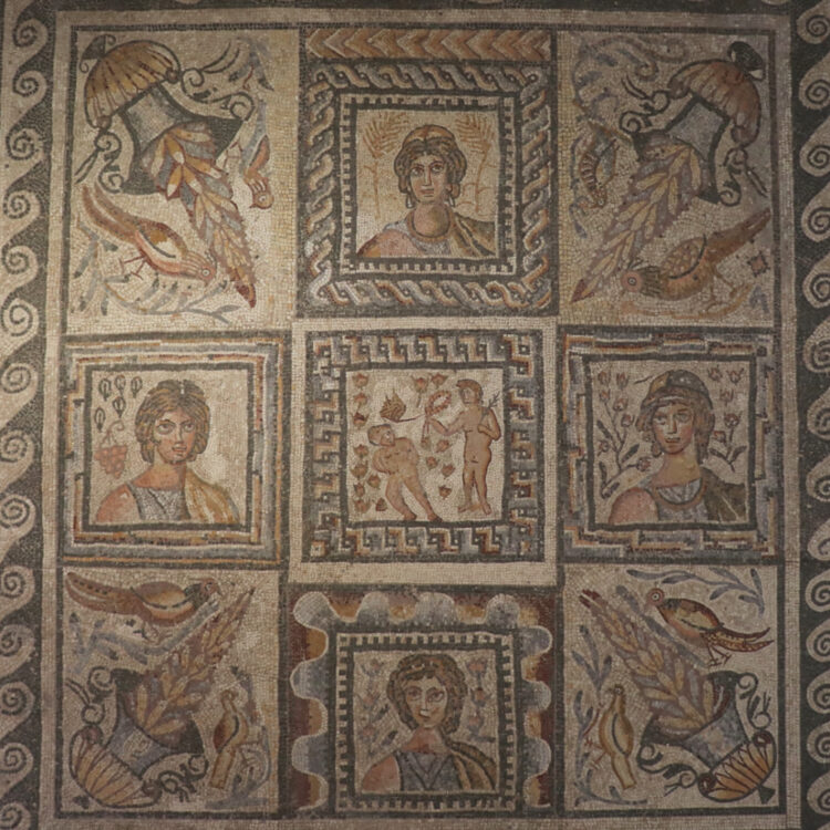 See Sculptures and Mosaics from Antiquity in Palazzo Massimo in Rome