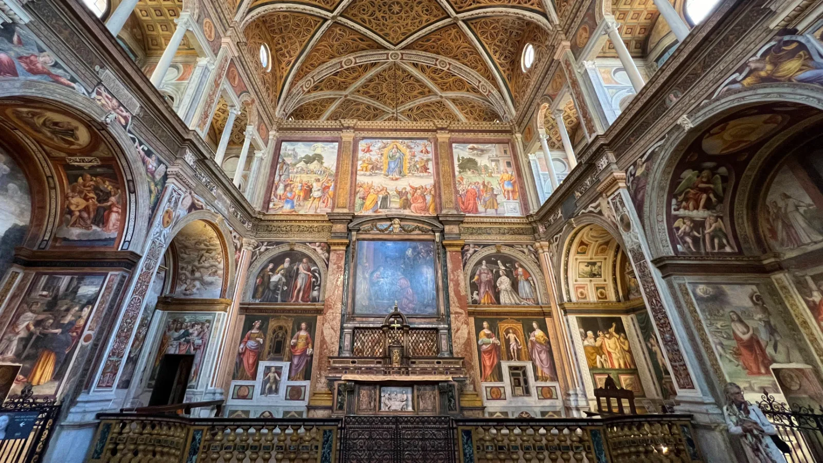 Visit San Maurizio Church -- the Sistine Chapel of Milan